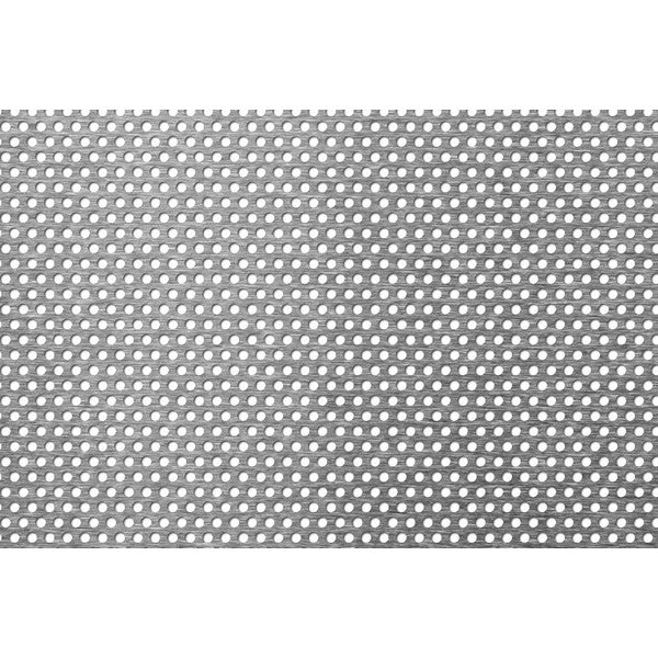 Perforeret alm. stål plade 2x1000x2000 mm 32,65% luft — METALPRO.DK